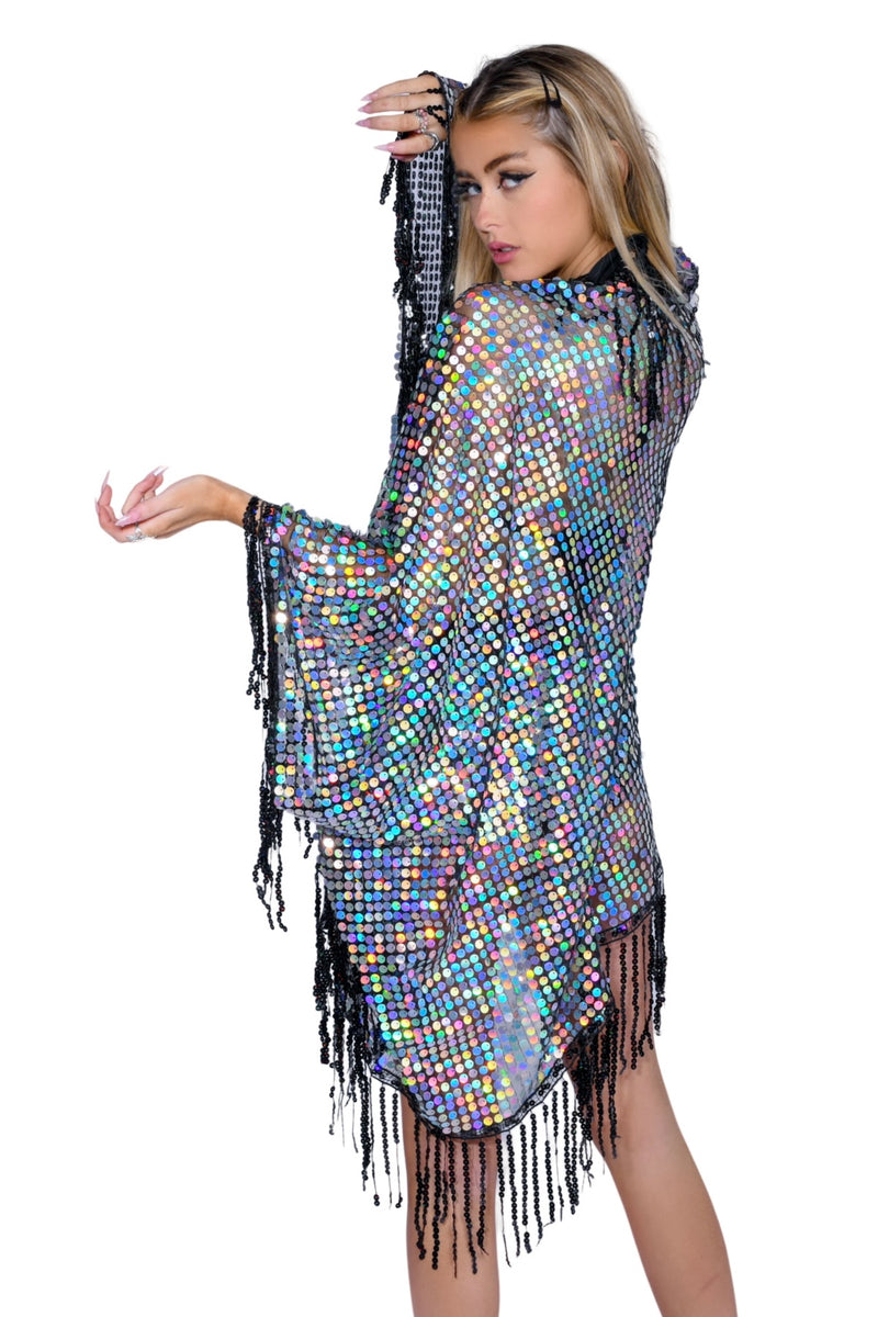 FULL OUTFIT- Hologram Rave clothes,rave outfits,edc outfits,rave wear ...