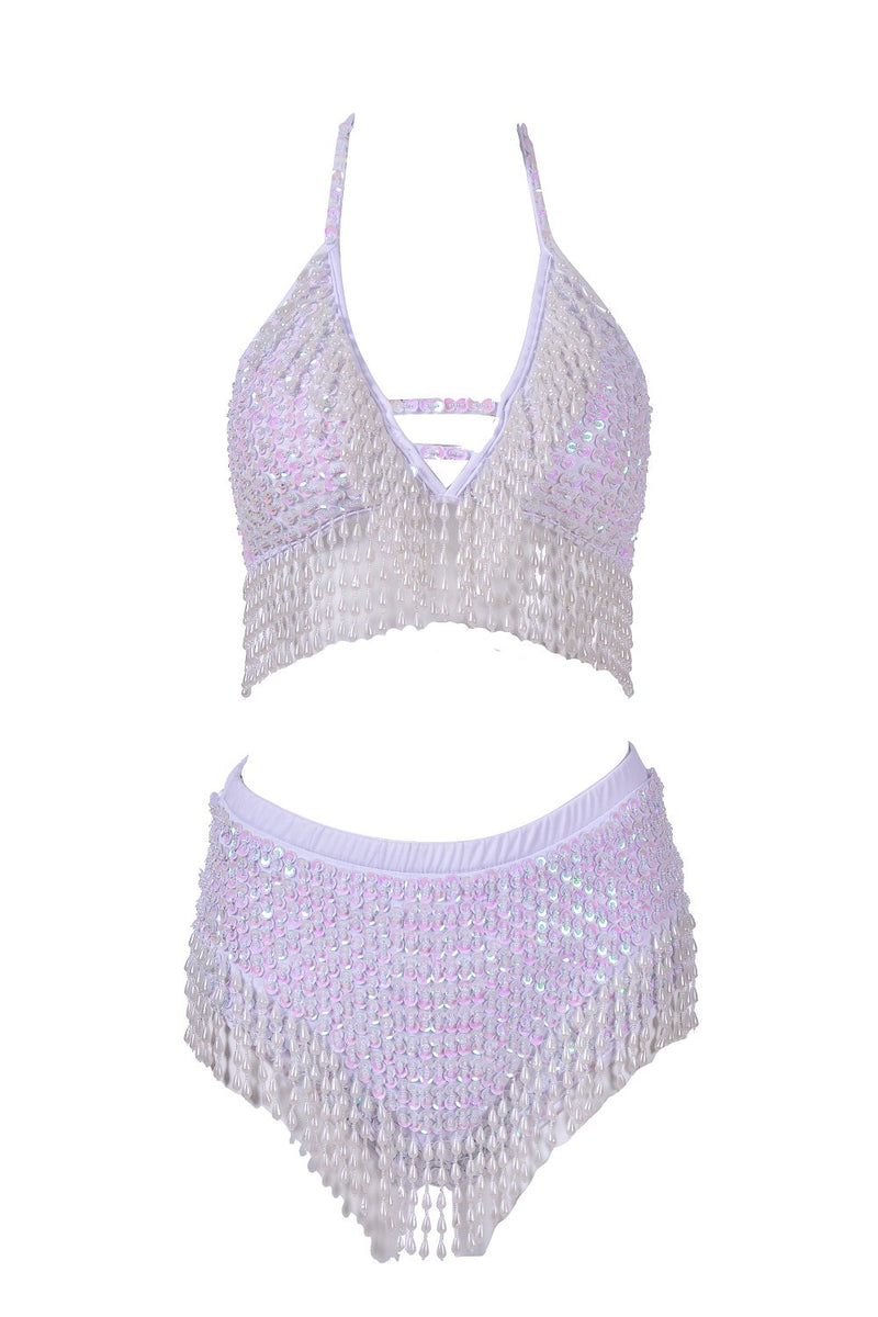 Hand Stitched Sequin Set - Techno Doll Rave clothes,rave outfits,edc ...