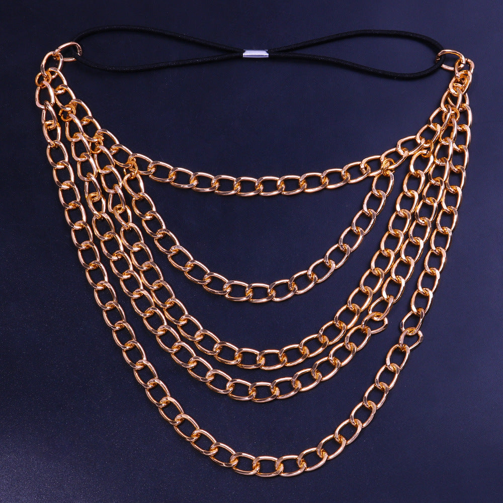 Gold Layered Leg Chains Rave clothes,rave outfits,edc outfits,rave ...